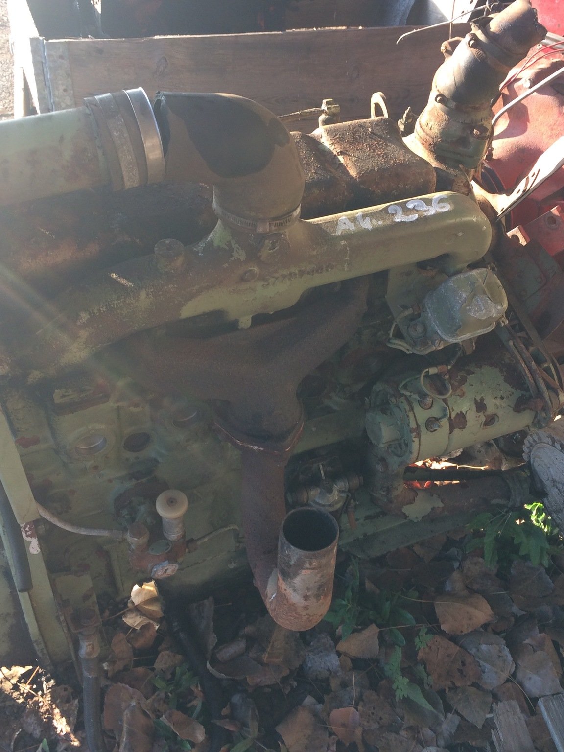 Moteur Perkins A4.236 d'occasion en vente sur Morin